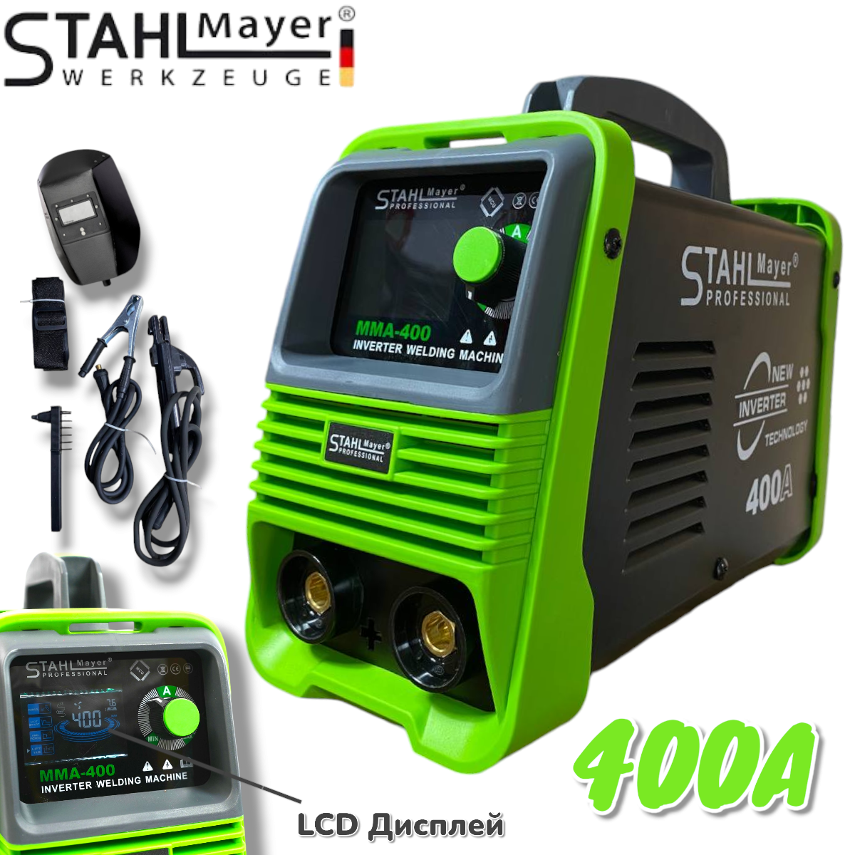 Електрожен 400А STAHLMAYER Инверторен ...